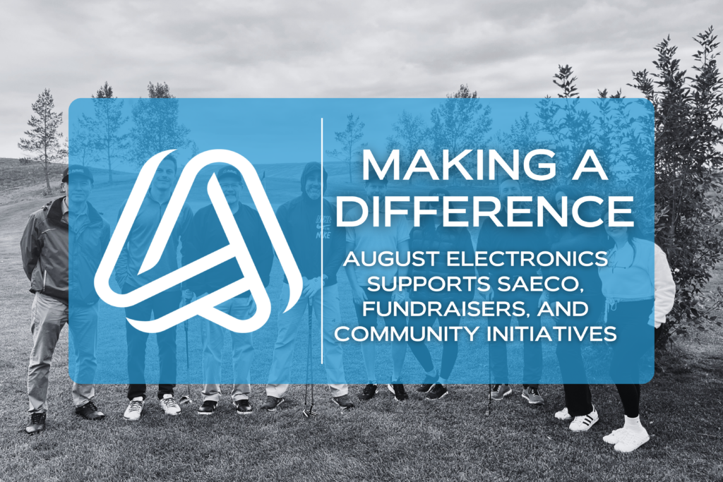 Making a Difference: August Electronics Supports SAECO, Fundraisers ...